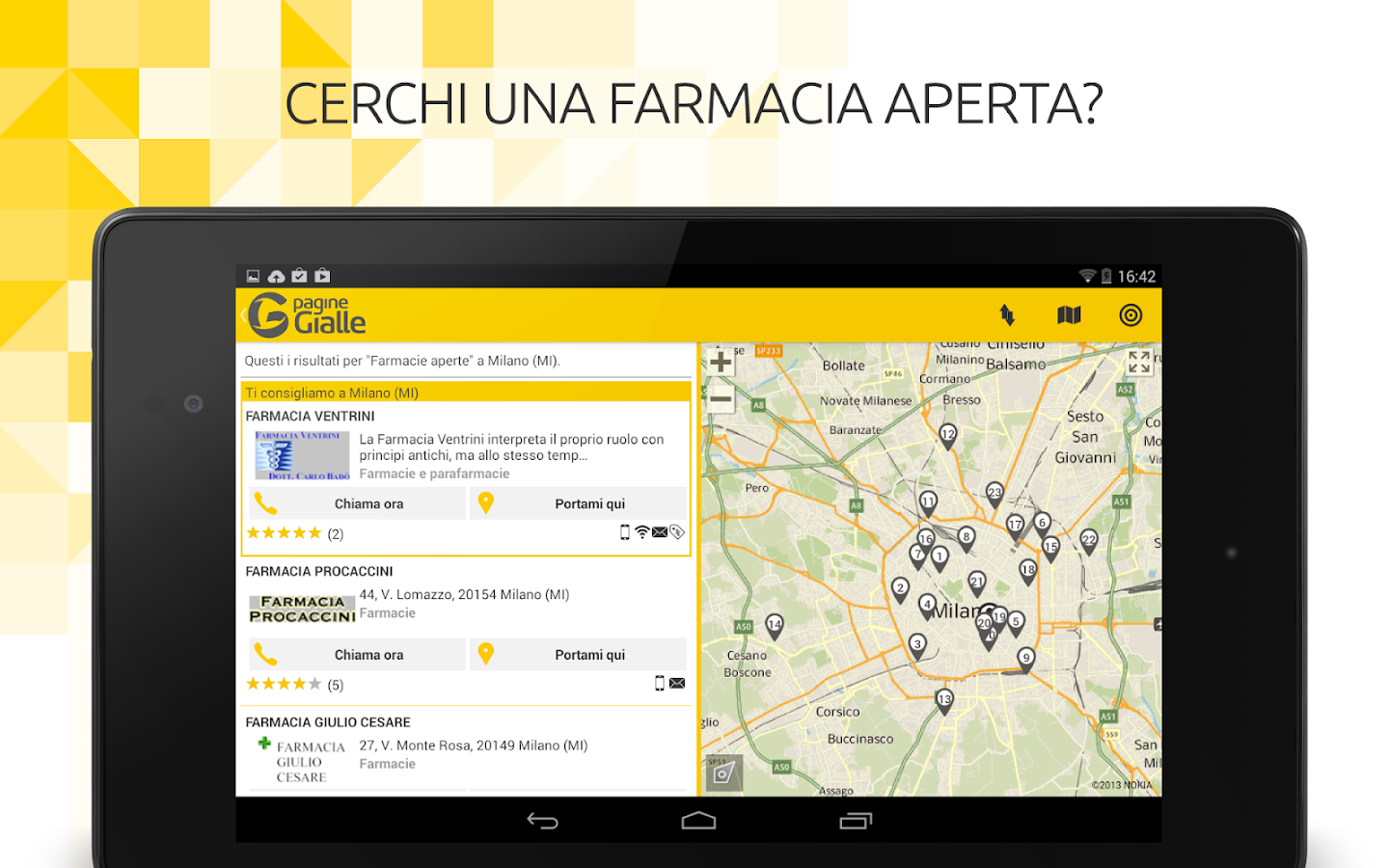 PagineGialle - screenshot