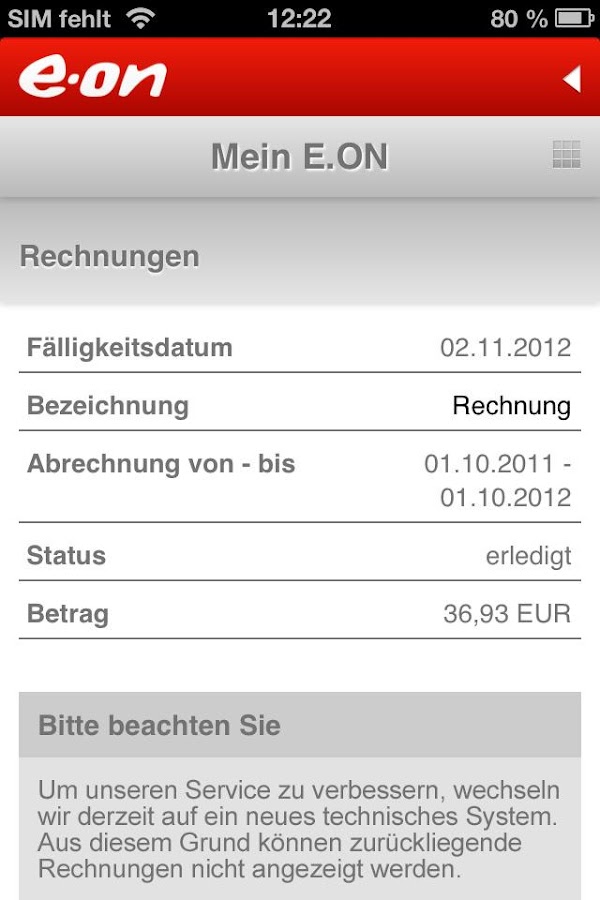 Mein E.ON - Android-Apps auf Google Play