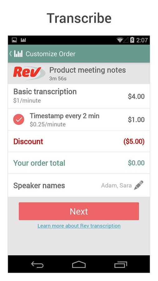Rev Audio & Voice Recorder - Android Apps on Google Play