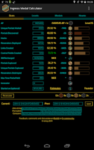 Ingress Medal Calculator – Handy app for Ingress agents to track their ...