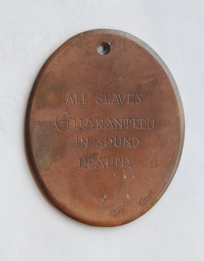 Slave Tag, M. Price Slave Auctions 1838 - Roy Davis & Audrey Ann ...