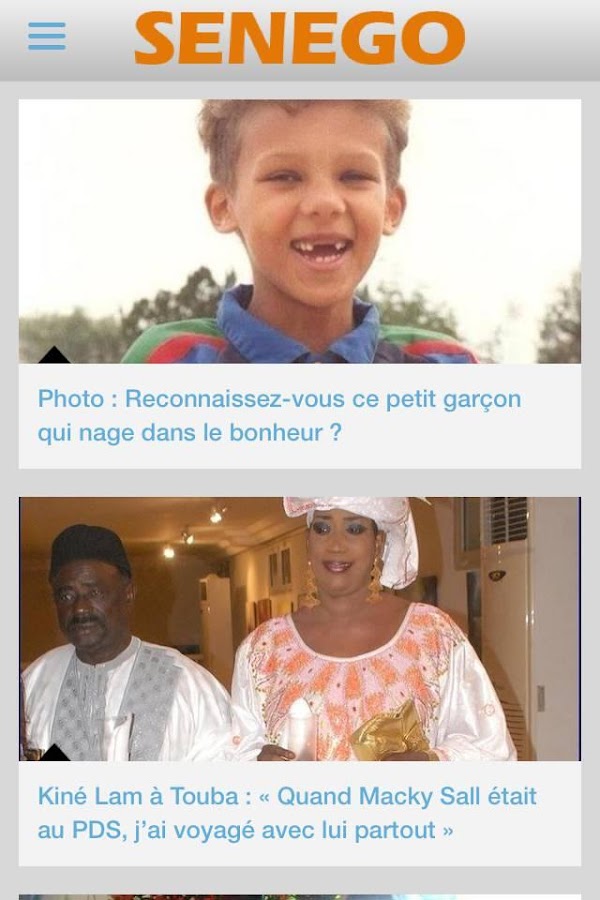 Senego : Actualité au Sénégal - Applications Android sur Google Play