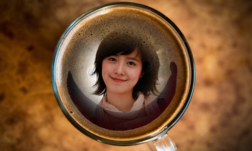 Coffee Cup Photo Frame – Place your pic on coffee cup and say good ...