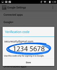 Confirm your identity using your Android device - Accounts Help