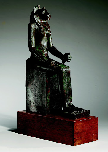 Egyptian Figure of the Goddess Wadjet — Google Arts & Culture