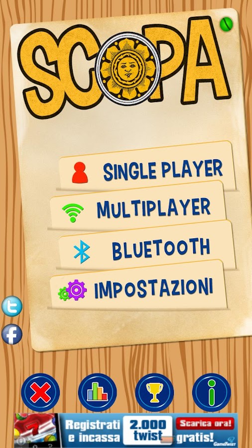 Scopa - App Android su Google Play