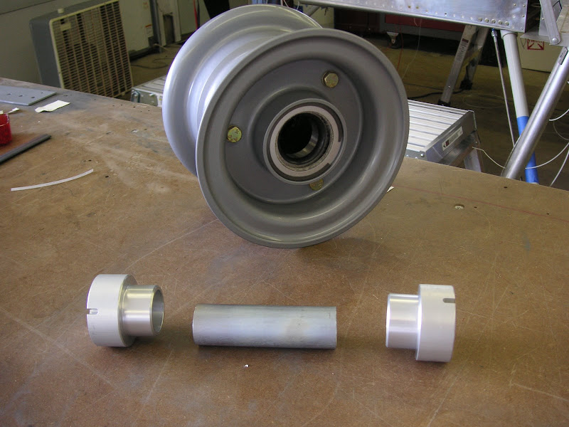 Grove nose wheel - before and after | Van's Air Force