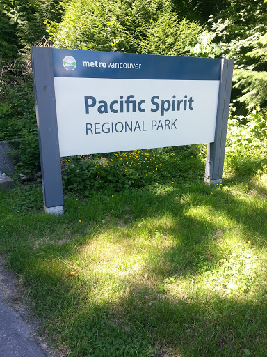 Pacific Spirit Regional Park Portal in West Point Grey British Columbia ...