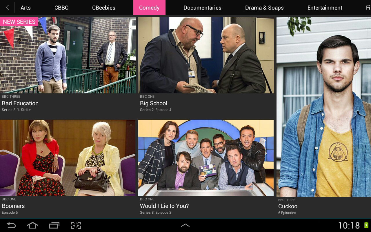 BBC iPlayer - screenshot