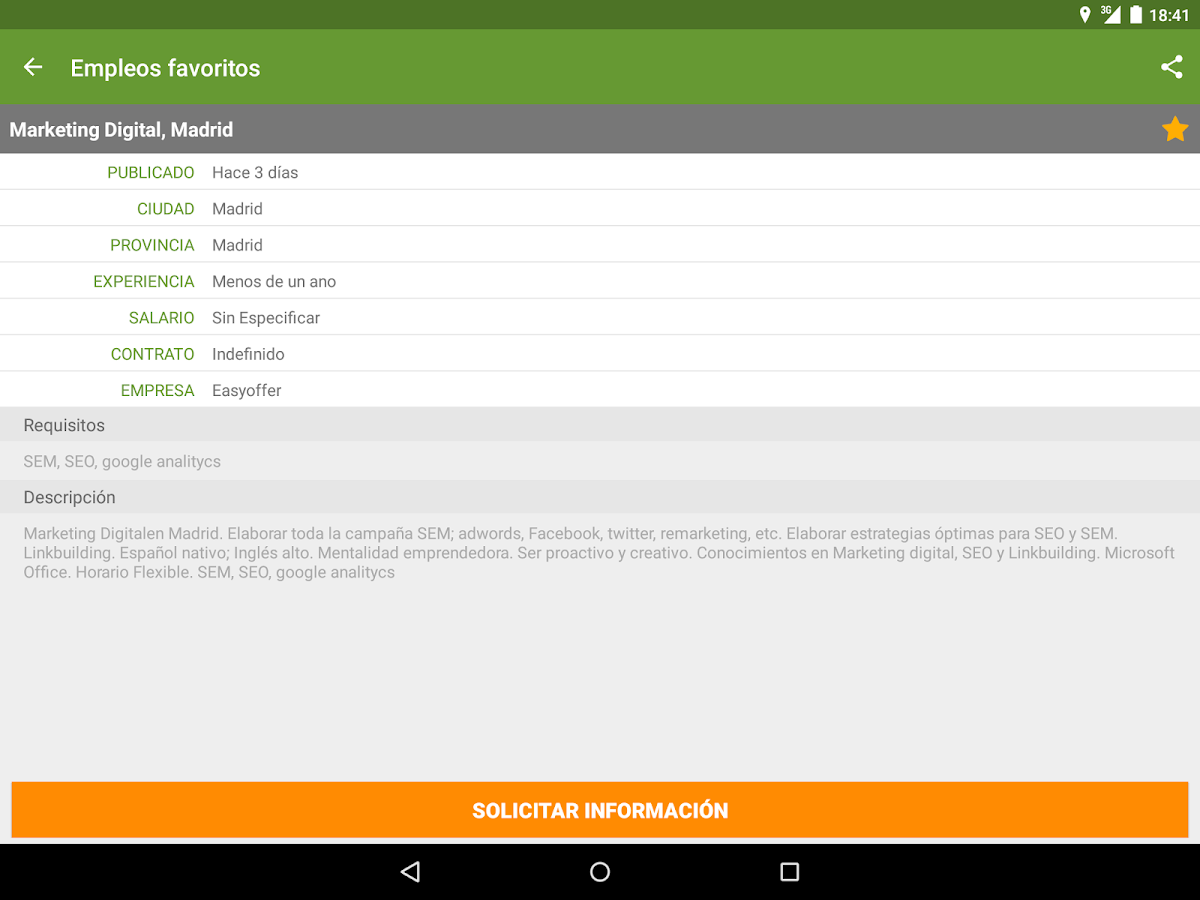 Buscar trabajo - Trovit Empleo - Aplicaciones de Android en Google Play