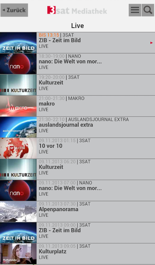 3sat Mediathek – Android-Apps auf Google Play