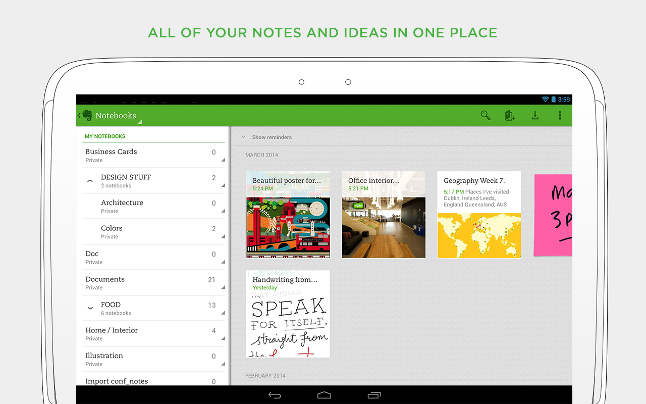 Evernote – Apps para Android no Google Play