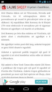 Lajme Shqip Live Albanian News – Android News & Magazines Apps