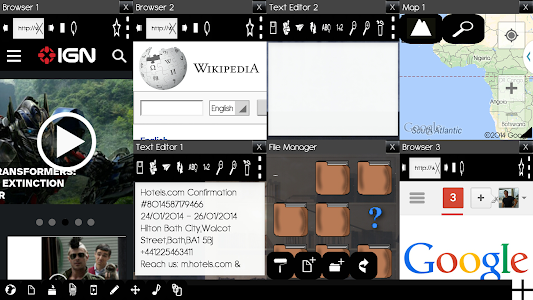 Multiscreen Multitasking THD – A multi window multitasking solution for ...