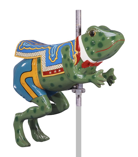 Carousel Figure of a Frog or "Hop-toad," 1910-1914 — Google Arts & Culture