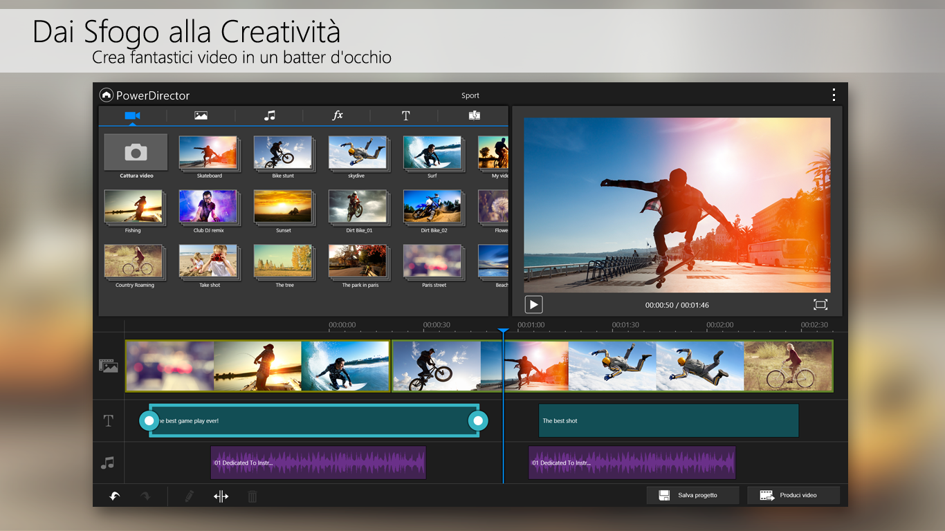 CyberLink PowerDirector: Il Miglior programma di video editing per ...