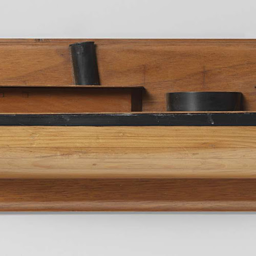 Half Model of an Ironclad Ram Ship, Laird Brothers, 1865 - Rijksmuseum