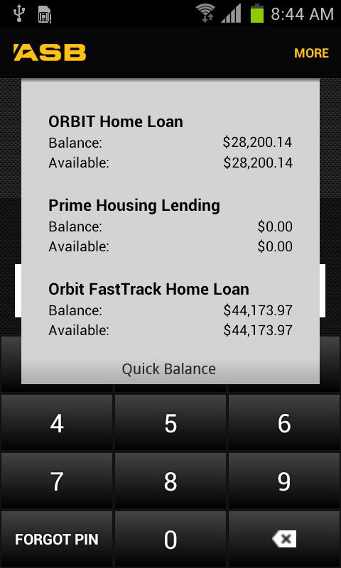 ASB Mobile Banking - screenshot