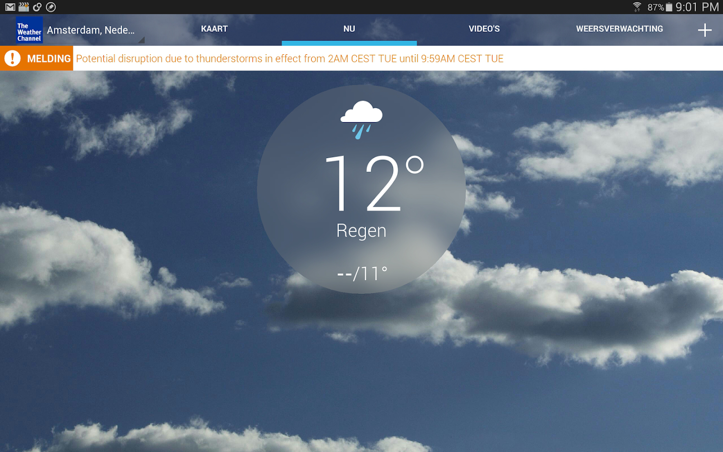 Weer - The Weather Channel - Android-apps op Google Play