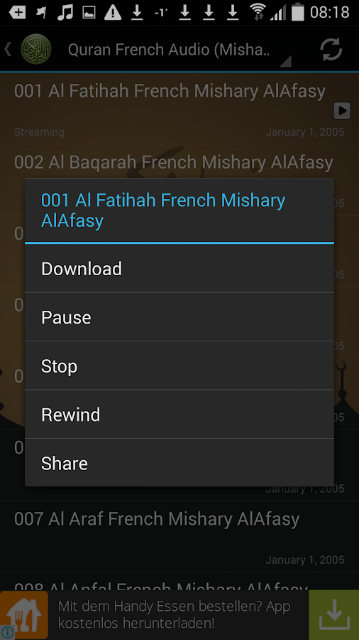 Coran MP3 en Arabe et Francais – Applications Android sur Google Play