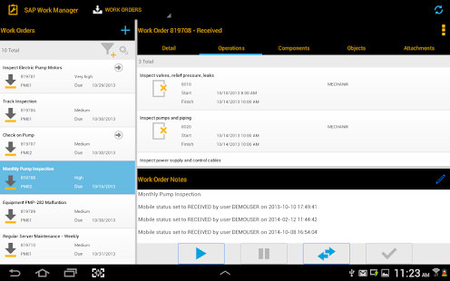 SAP Work Manager - Android Apps on Google Play