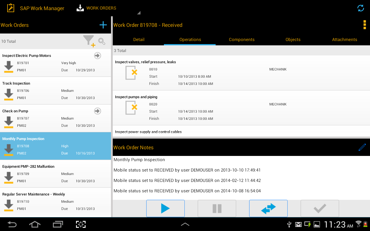 SAP Work Manager - Android Apps on Google Play