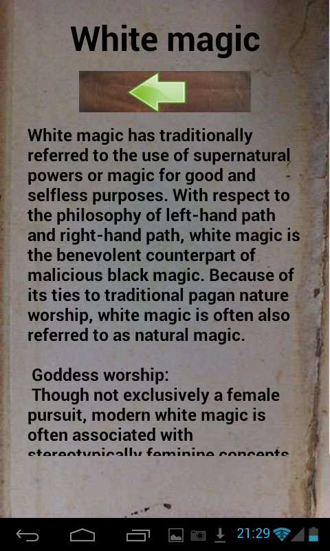 White Magic spells and rituals - Aplicaciones de Android en Google Play