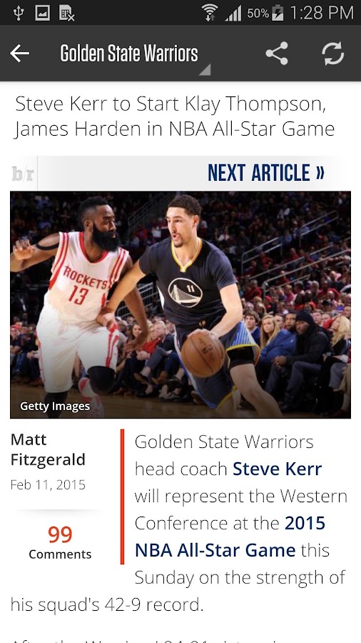 Team Stream by Bleacher Report - Aplicaciones de Android en Google Play