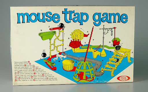 Mouse Trap Game - Marvin Glass Associates and Ideal Novelty and Toy Co ...