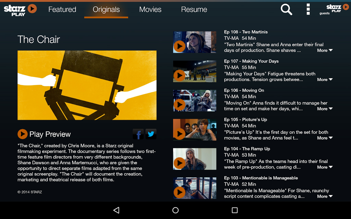STARZ Play - Android Apps on Google Play
