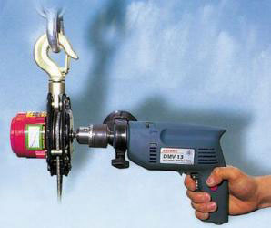 Pulleyman USA - Portable Electric Drill Powered Winch Pulley - Buy Now!