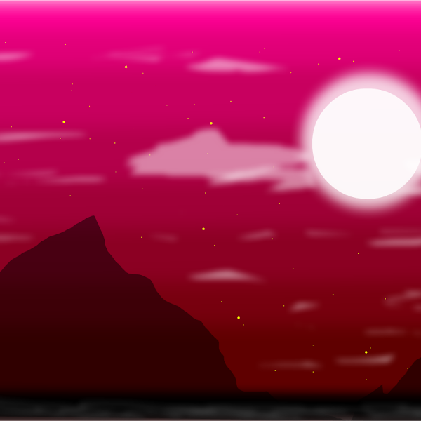 Pink Moon » drawings » SketchPort