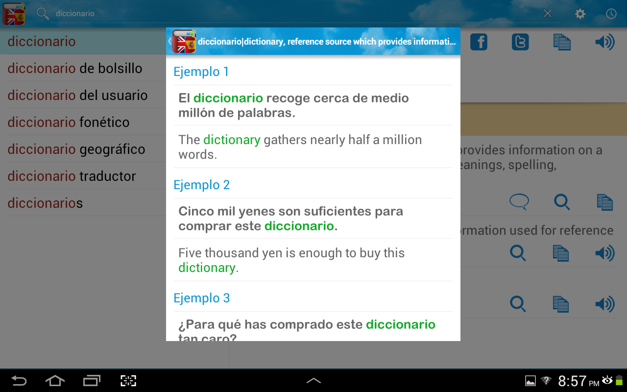 Diccionario Español Inglés - Aplicaciones de Android en Google Play