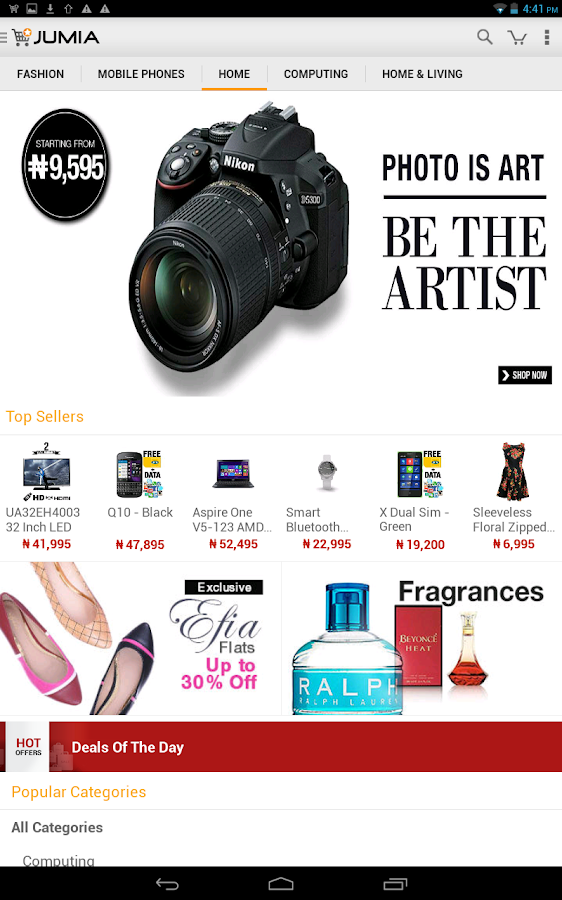 JUMIA App for Android - screenshot