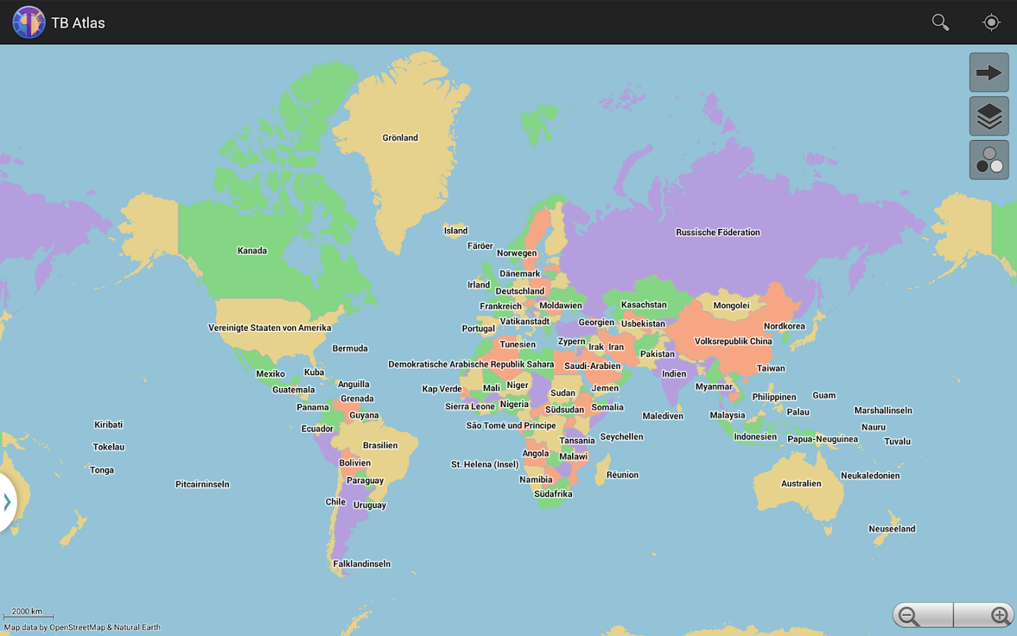TB Atlas & Welt-Karte – Android-Apps auf Google Play