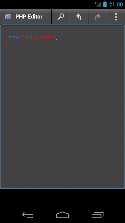 PHP Editor - Android Apps on Google Play