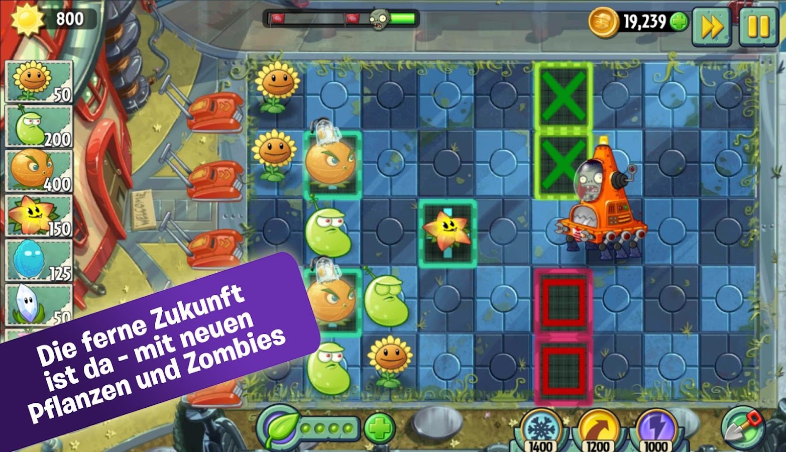 Plants vs. Zombies® 2 – Android-Apps auf Google Play