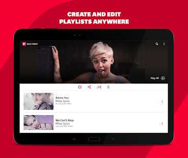 Vevo – Watch HD Music Videos | TablettopMusic