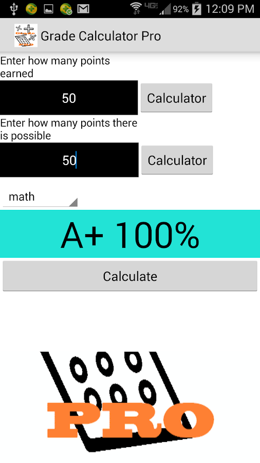 Grade Calculator