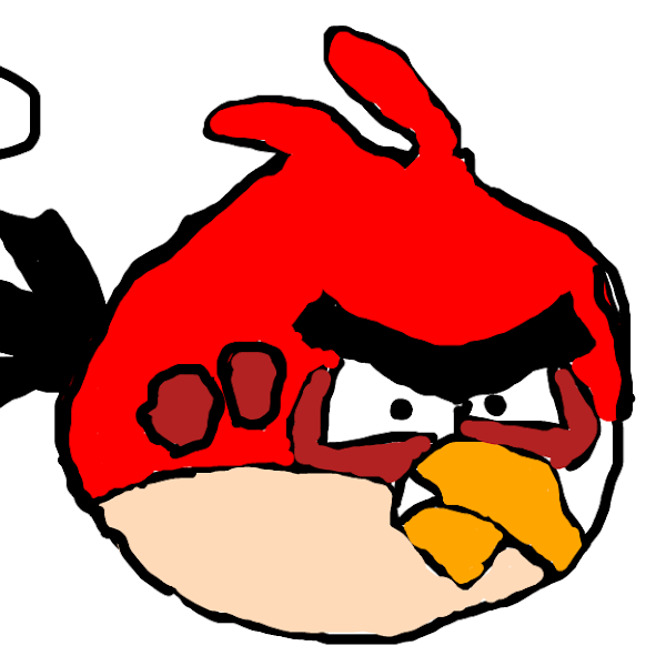 Angry Birds Red Drawings Sketchport