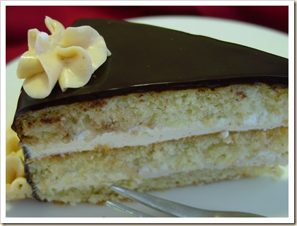 Sweet Pea Patisserie: Filbert Gateau with Praline Buttercream