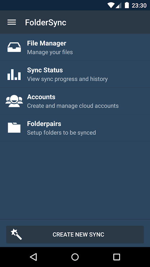 FolderSync - Google Play の Android アプリ