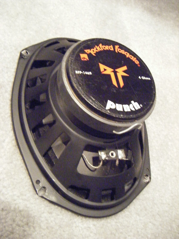 Rockford Fosgate 6x9" speakers - $40 + shipping