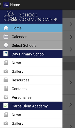 D6 School Communicator - screenshot