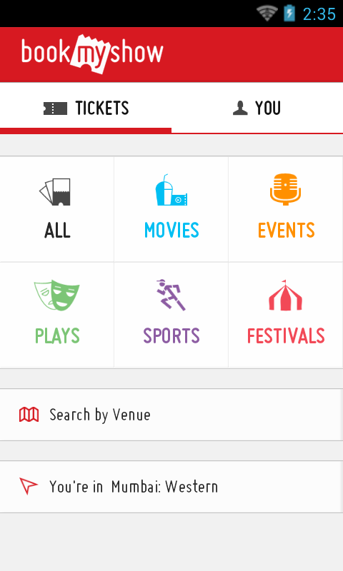 BookMyShow–Movie Tickets,Plays - Android Apps on Google Play