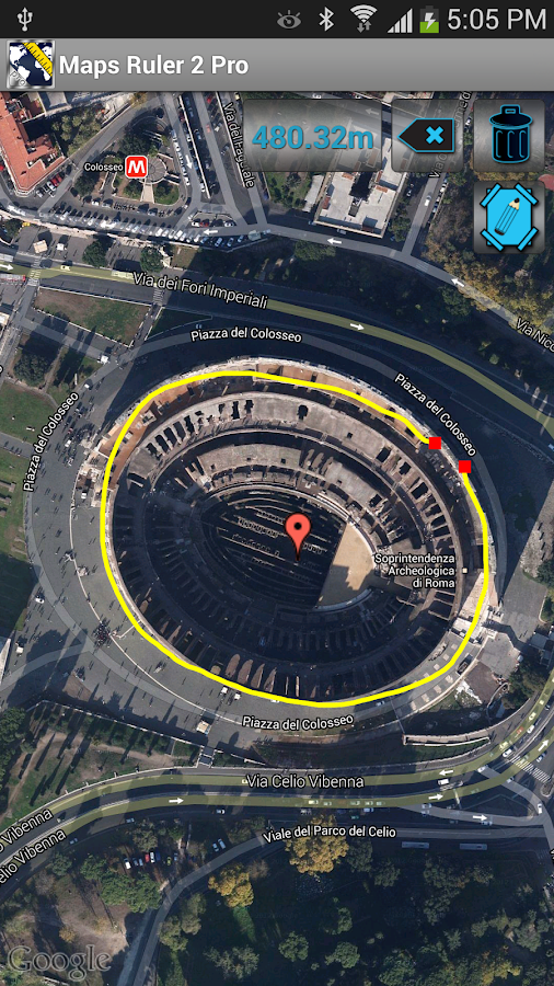 Maps Distance Ruler Lite - Google Play의 Android 앱