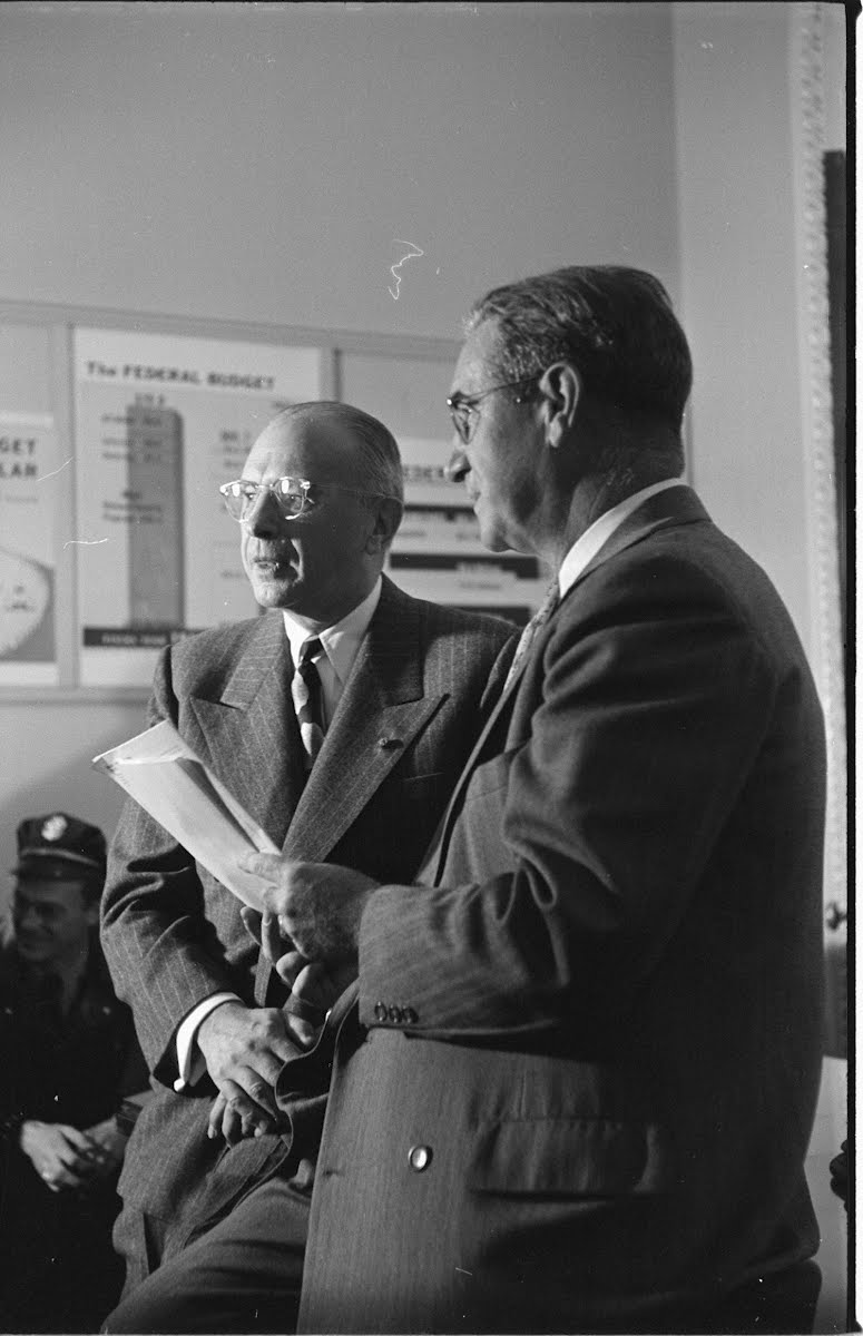 Banker Joseph Dodge - First Day In Washington - George Skadding ...