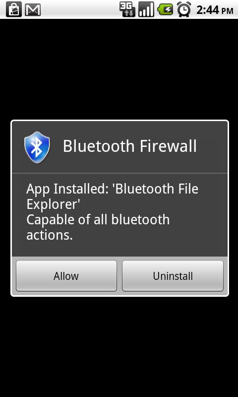 Bluetooth Firewall - Google Play의 Android 앱