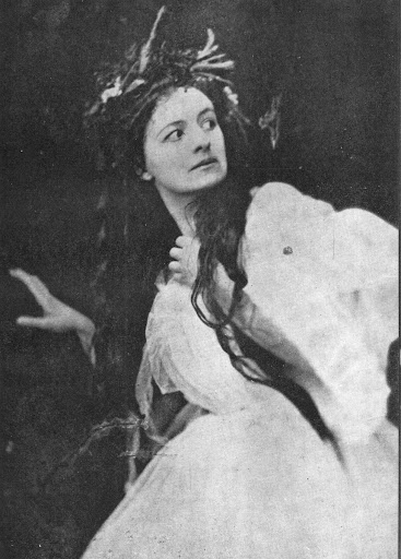 Helena Modjeska as Ophelia (Hamlet, William Shakespeare). - Walery ...