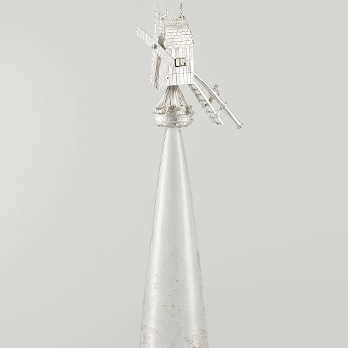 Windmill glass, anonymous, 1685 - Rijksmuseum